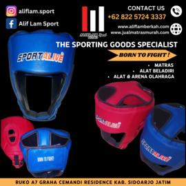 Head Protector Muay Thai Boxing SPORTALIVE | ALIFLAM Sport